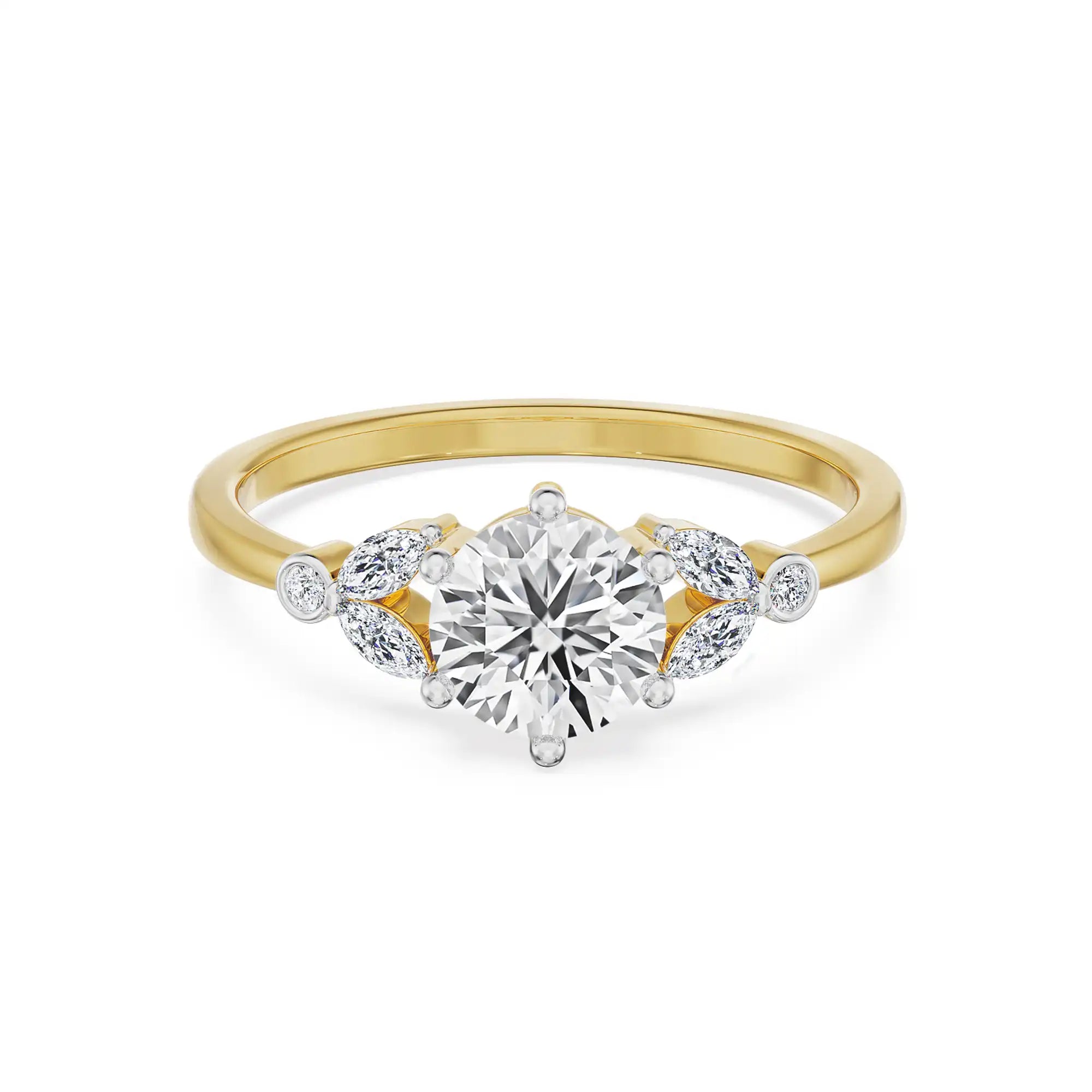 Buy Ethereal Lab Grown Diamond Engagement Ring Online At Emori