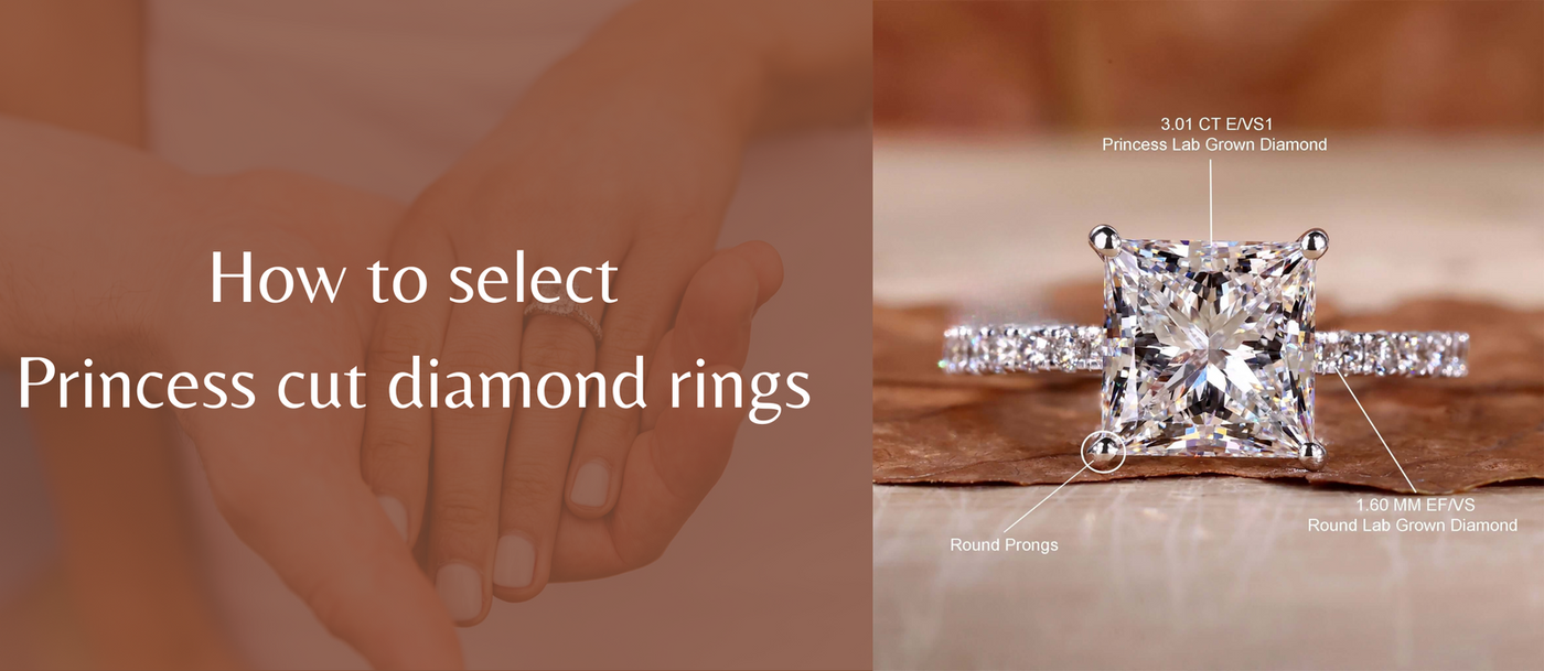 How to Select a Princess Cut Diamond Rings - Emori