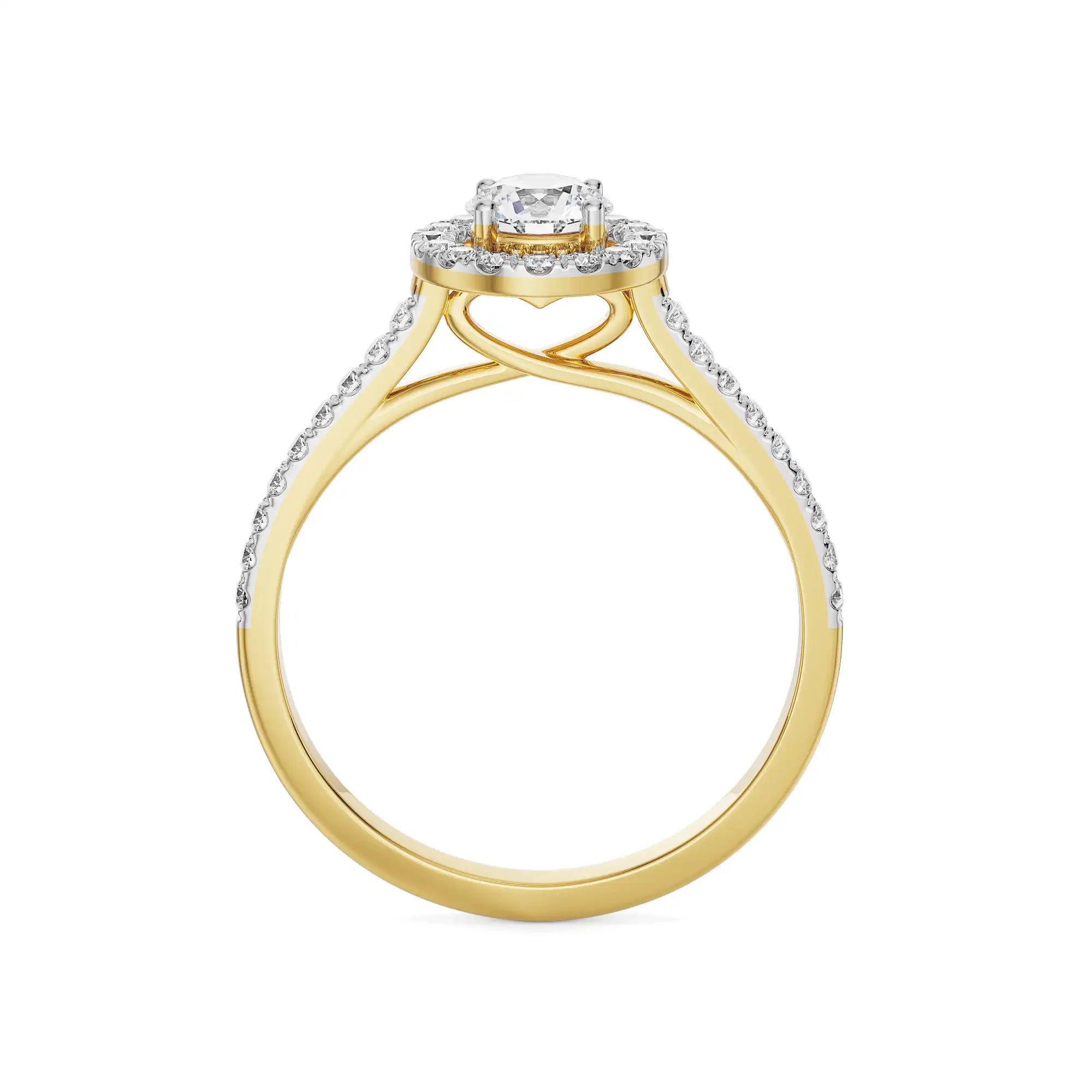 Buy Sleek Valerie Lab Diamond Engagement Ring Online At Emori